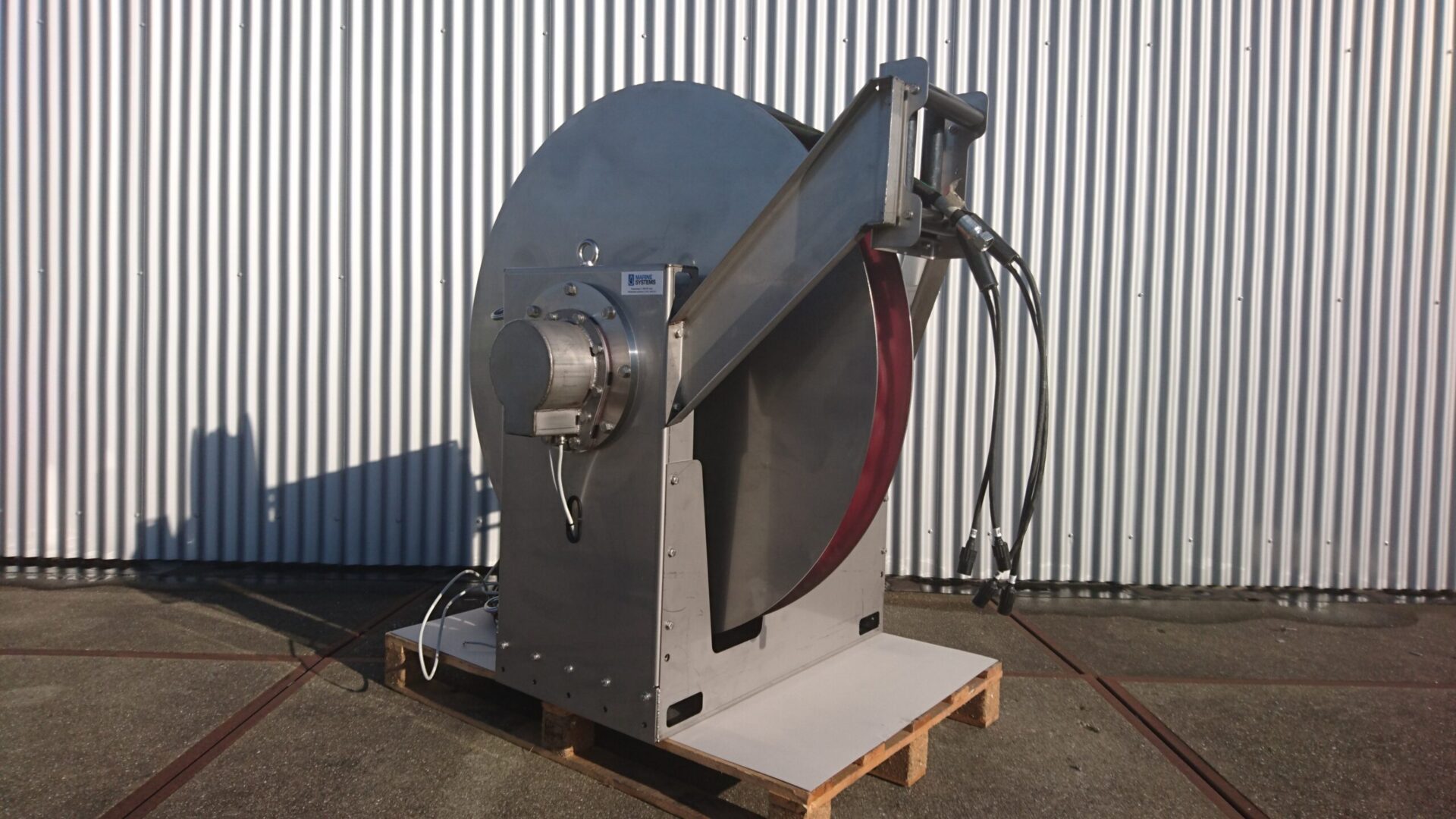 Umbilical winch / reel, bomb squad - Marine Systems